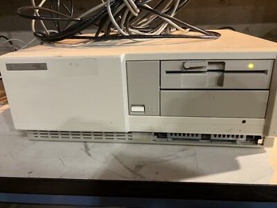 Vintage HP Vectra 286/12 Desktop Computer DT-A01 With Card Cables. Rare ...