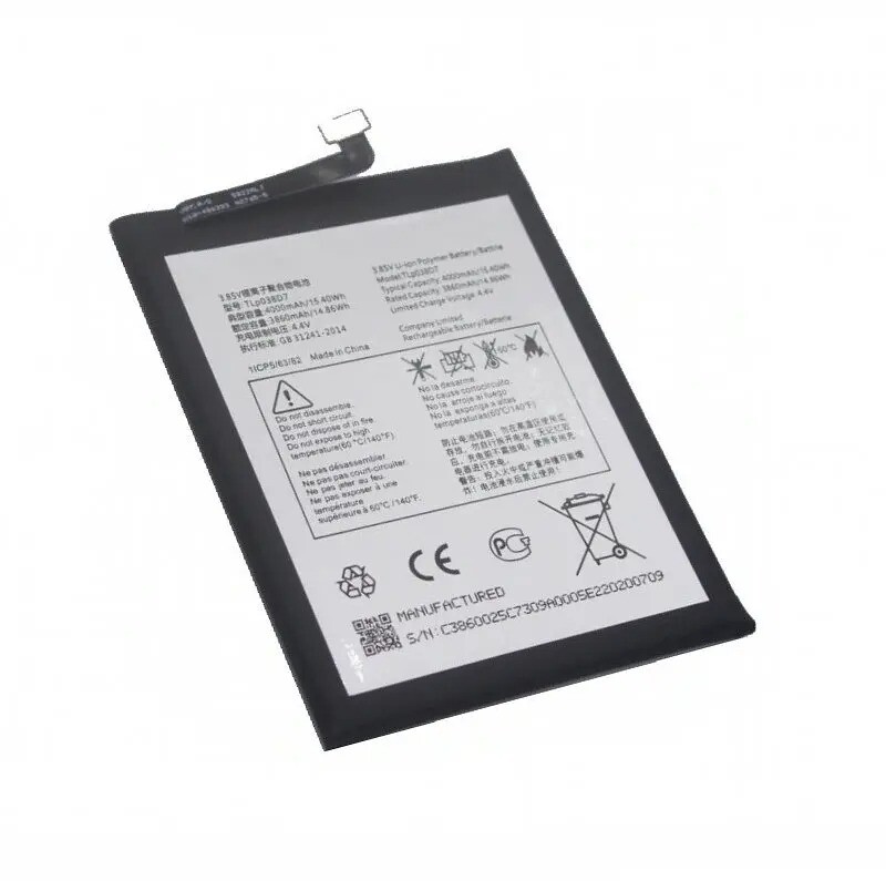 TLp038D1 TLp038D7 Battery for Alcatel 5028 1S 2020 Alcatel Revvl 4 ...