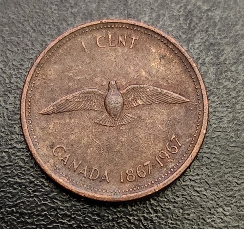 1 coin 1867-1967 Canada Anniversary One Cent foreign world coin | eBay