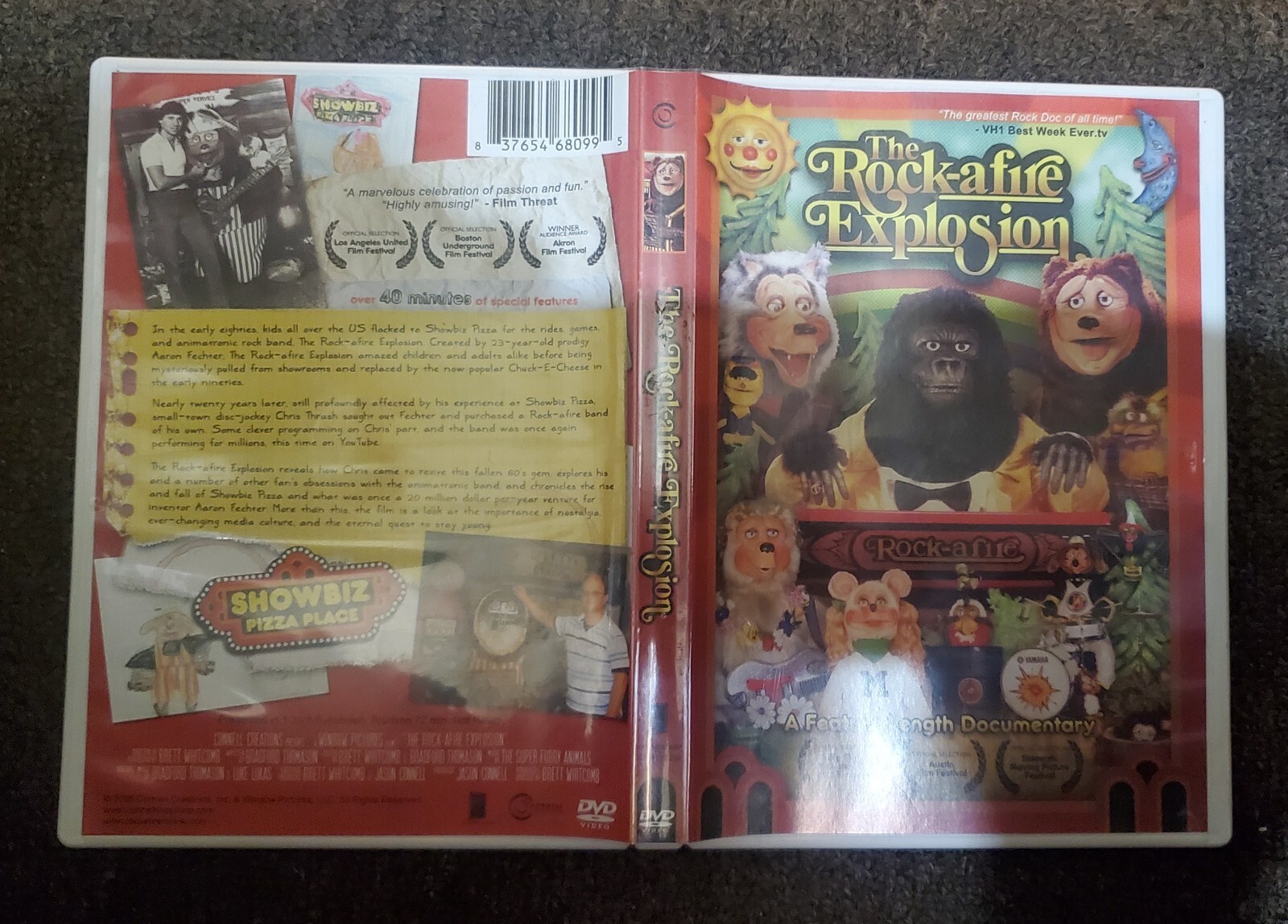 The Rock-afire Explosion (DVD, 2012) for sale online | eBay
