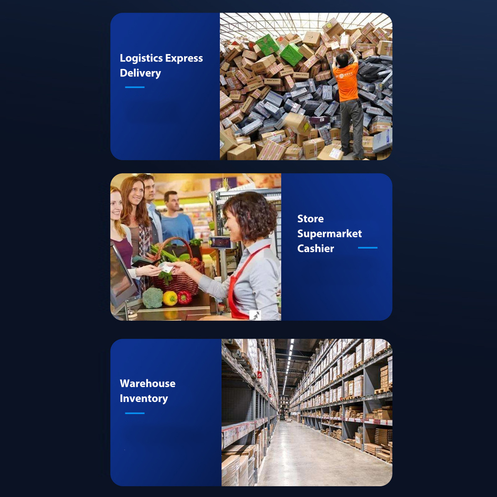 USB Wired 1D 2D Barcode Scanner Red Light QR Code Reader For ...