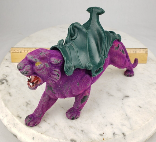Purple Battle Cat Panthor MOTU He-Man Action Figure Masters Of The ...