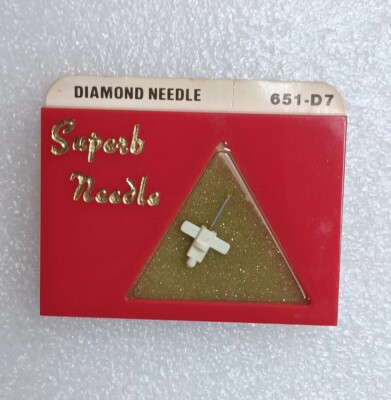 651-D7 Superb Diamond Needle for RCA 126316, 126317, 126672, RMP 204-15 ...