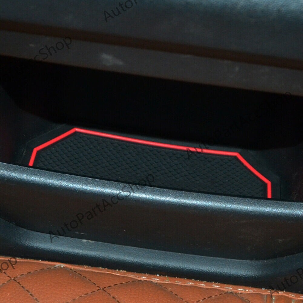 Anti-Slip Gate Slot Mats Cup Pad Fit for Land Rover Range Rover Evoque ...