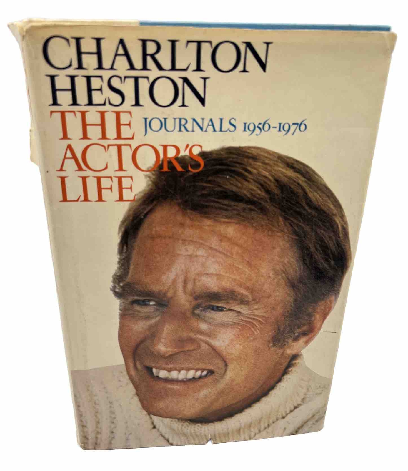 Charlton Heston SIGNED CHUCK “The Actor's Life - Journals 1956-1976 ...