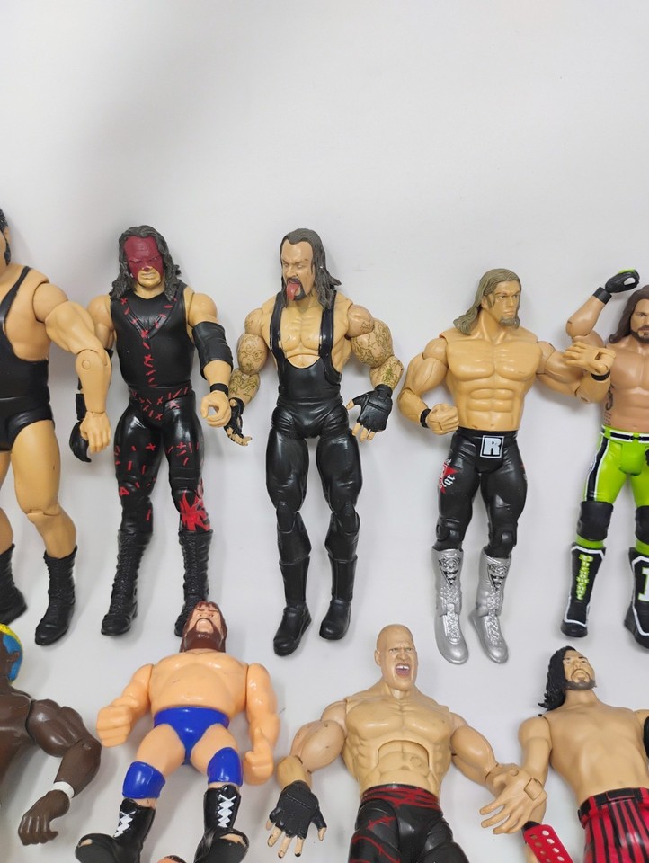 Mixed LOT OF 26 Wrestling WWE / WWF Action Figures From 1990 to 2017 | eBay