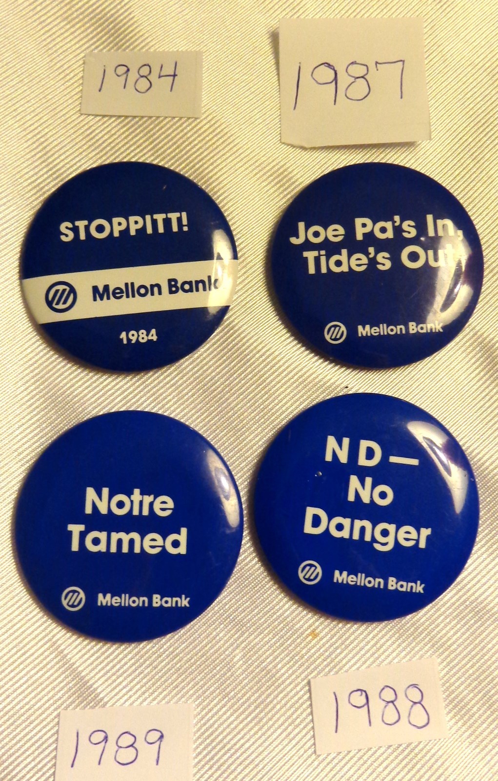 Penn State Bank Buttons - Many to choose from - $4.50 each | eBay