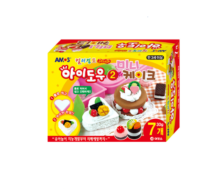 Amos IClay IDough 6000 Make 3 Kinds Food Color Clay Magic clay Soft ...