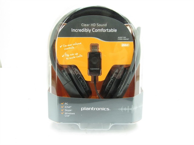 Plantronics .Audio 655 DSP Black Headband Headsets for sale online | eBay