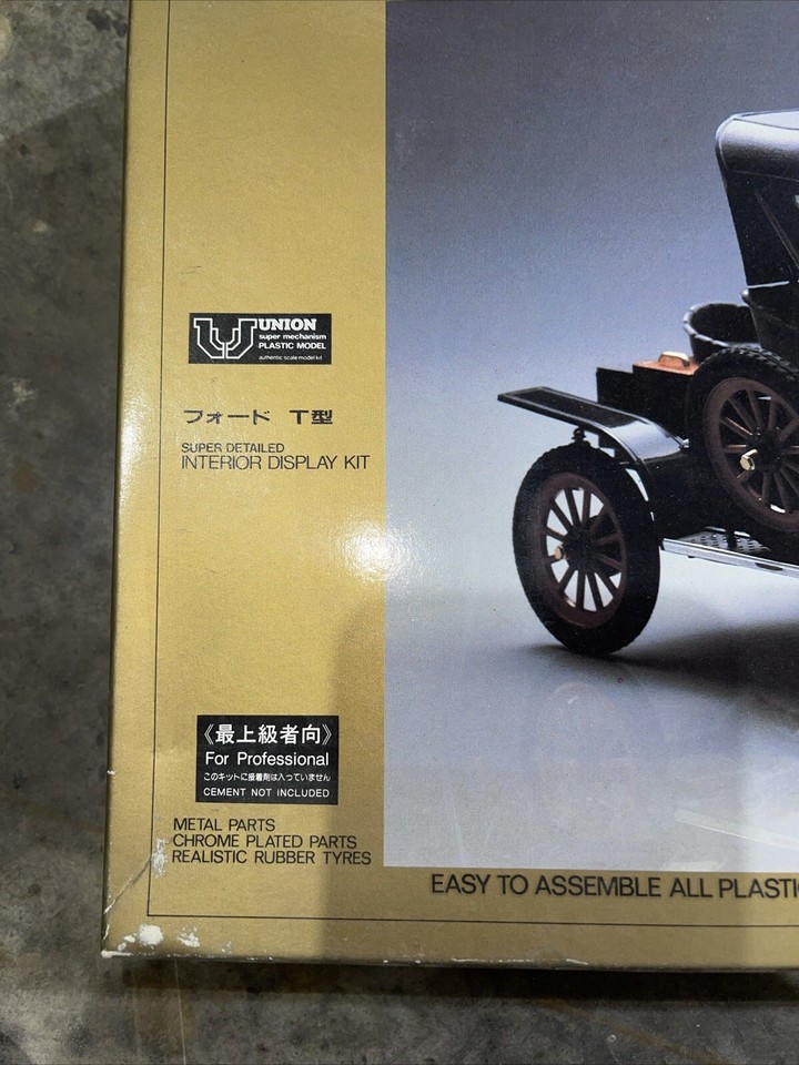 Union 1912 Ford Model T Plastic Model Kit 1:16 Scalee | eBay