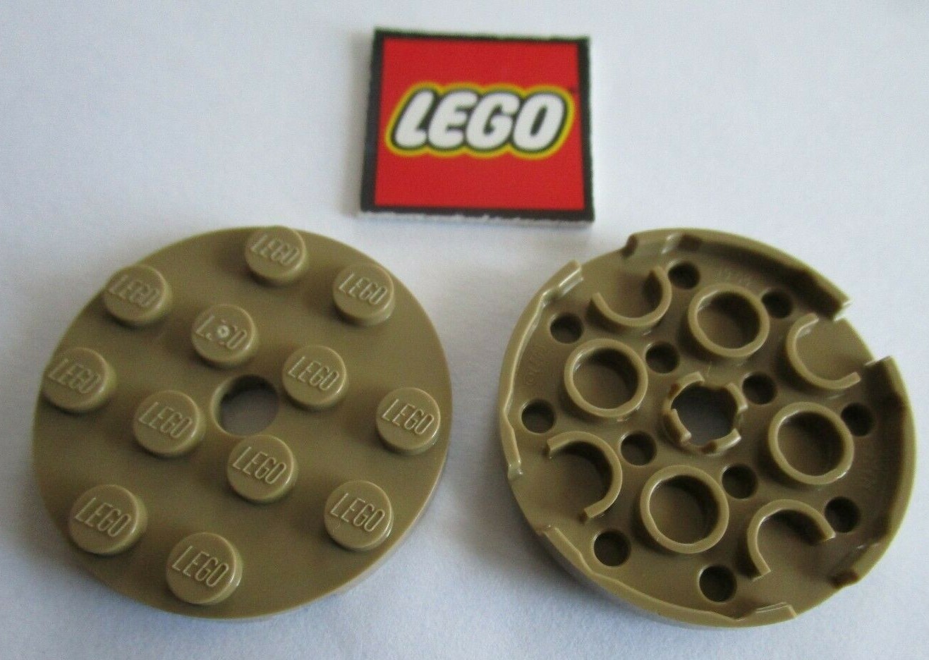 LEGO ROUND PLATES 4x4 (Pack of 4) Pick Your Own Colour - Design ID ...