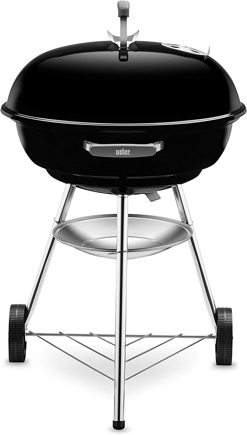 Weber Compact Kettle Charcoal Grill Barbecue BBQ 57cm Black (1321004 ...