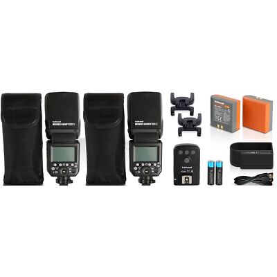 Hahnel Modus 600RT MK II Wireless Flash Speedlight Pro Kit: Nikon Fit ...
