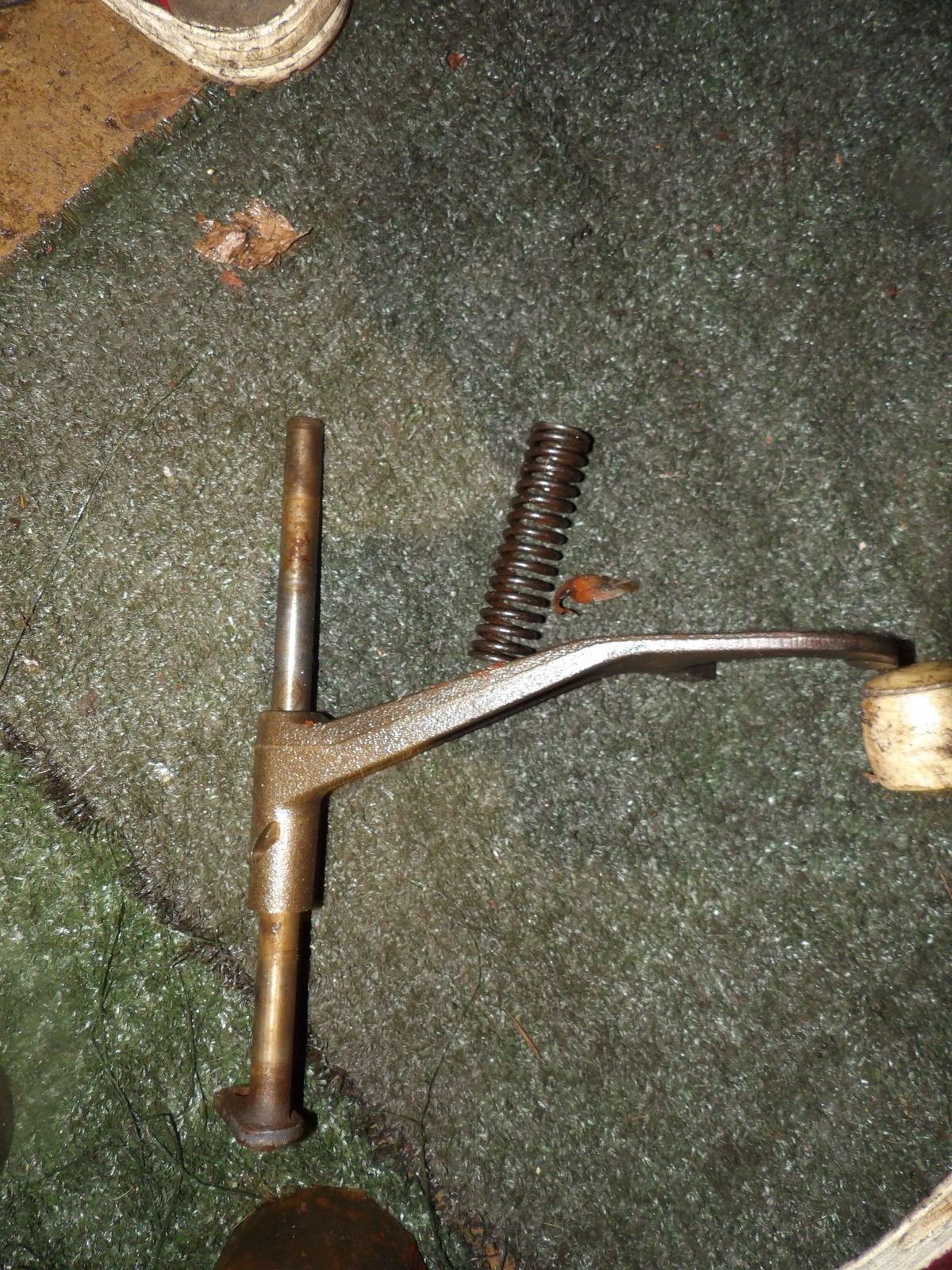 2005 kubota m9000 2wd DIFferential Lock Shaft fork 3A151-32940 3A151 ...