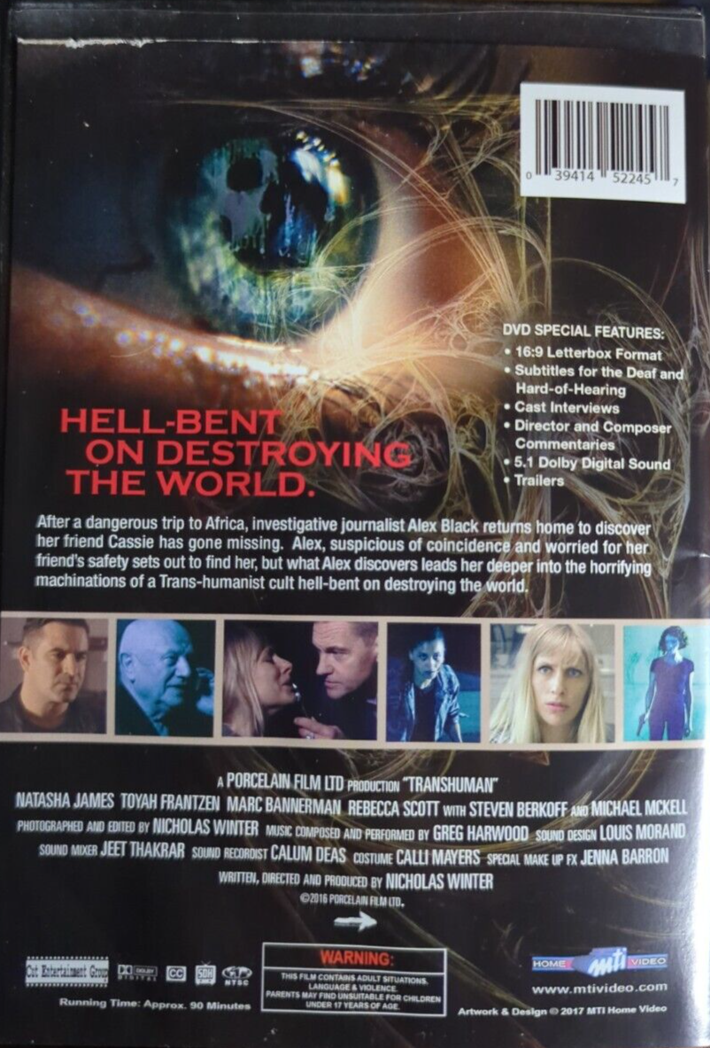 Transhuman (DVD, 2017) for sale online | eBay