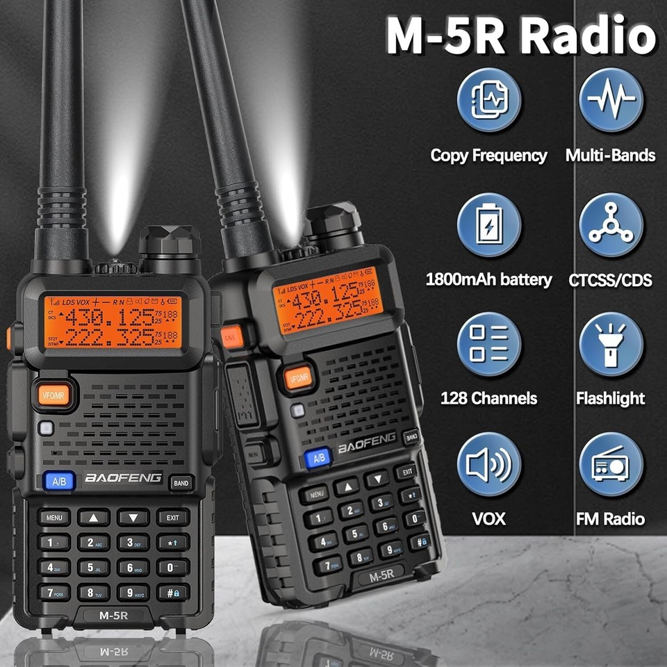 Digital Handheld Radio Scanner Fire Police VHF FM EMS Ham 2 Way ...