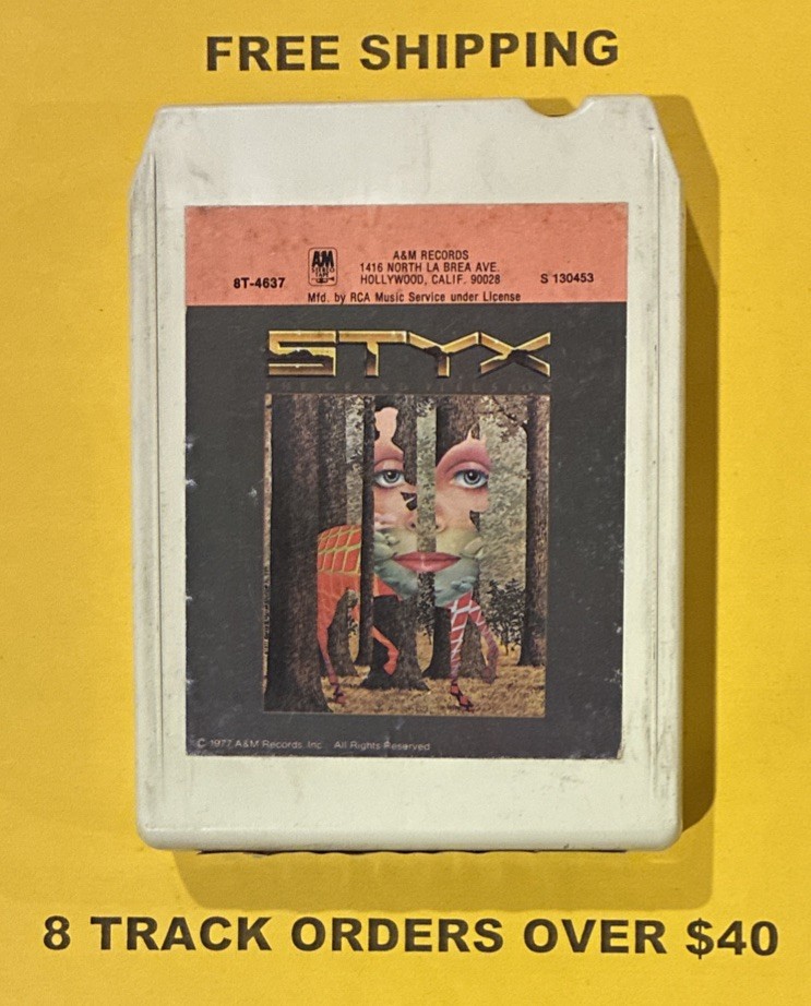 Styx The Grand Illusion 8 track tape Tested/Serviced | eBay