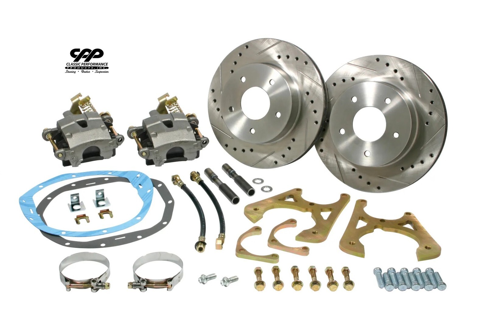 1968-1974 Chevy II Nova Rear Disc Brake Conversion Kit | Staggered ...