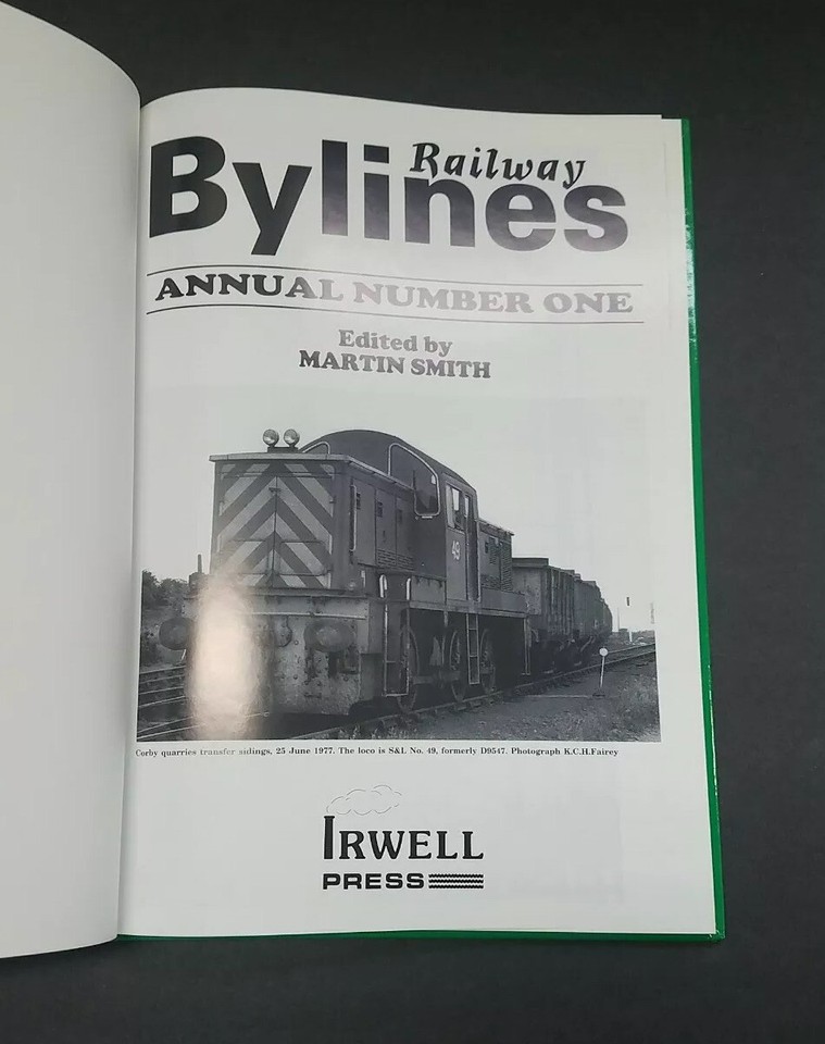 Railway Bylines Annual Number One 1997 1st Edition - Like New | eBay