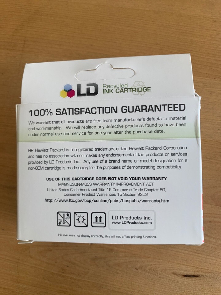 NEW LD Recycled HP 564XL High Yield Black Ink Cartridge LD-REMANHP684 ...