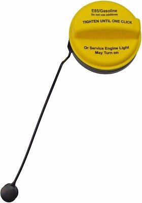 OEM Factory Genuine E85 Yellow Gas Flex Fuel Tank Cap With Strap GM | eBay