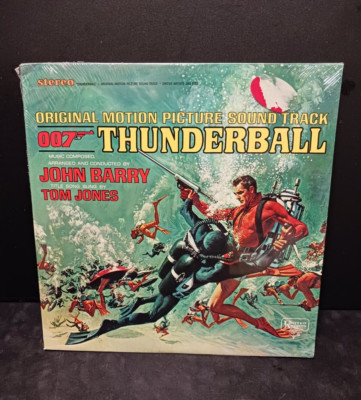THUNDERBALL~Tom Jones/John Barry *SEALED* Orig 1965 JAMES BOND 007 ...