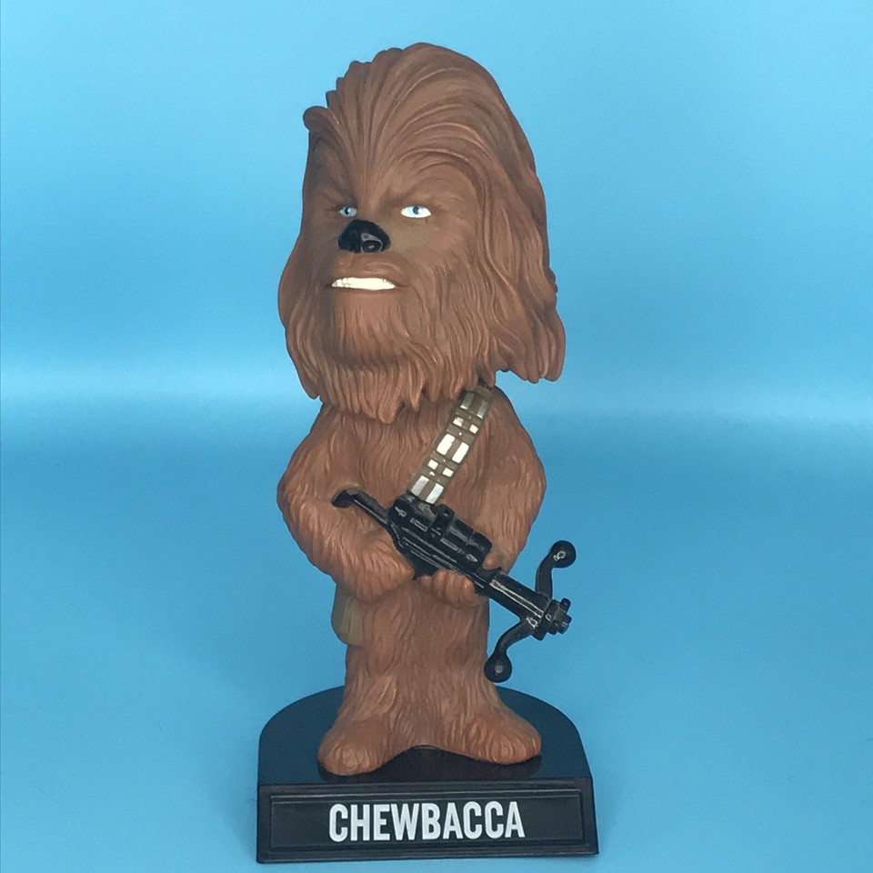 Funko Wacky Wobblers Star Wars CHEWBACCA Bobblehead Lucas film 2009 ...