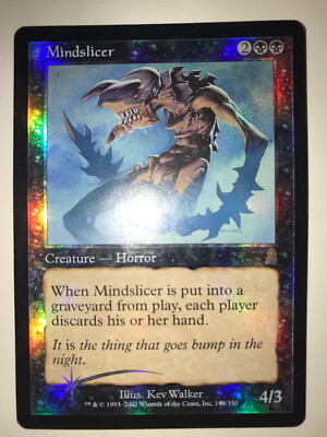 Mindslicer FOIL Odyssey Black Rare MTG LP | eBay