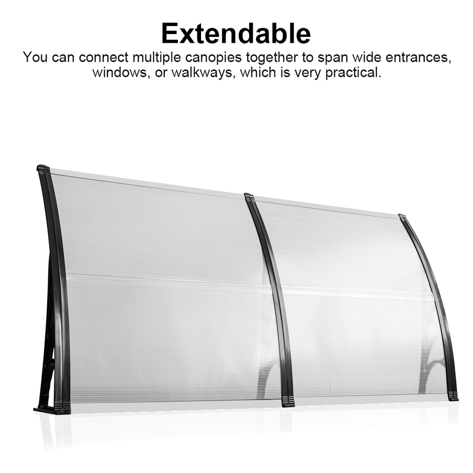 Door Canopy Awning Shelter Front Back Porch Patio Window Roof Rain ...