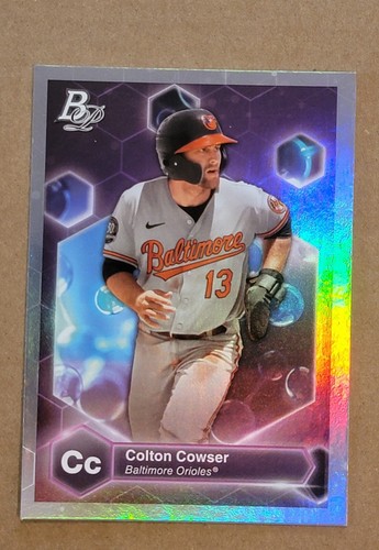 2022 Bowman Platinum Colton Cowser #PE-2 Baltimore Orioles | eBay
