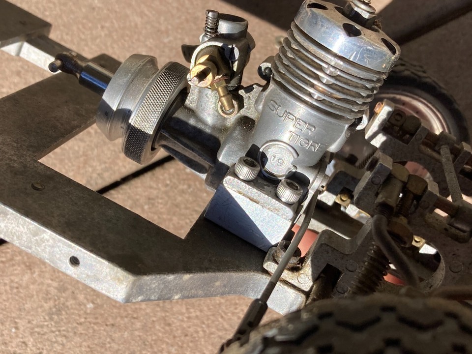 VINTAGE 1/8 SCALE DYNAMIC RC CAR EXTREMELY RARE FROM THE BEGINNINGS OF ...