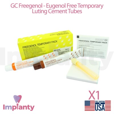 Freegenol Temporary Luting Cement Self Cure Handmix Dental Restoration ...
