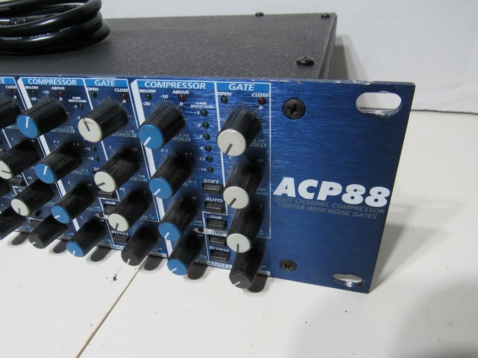 Rack Mount Presonus ACP88 8 Channel Compressor / Limiter / Gate TESTED ...