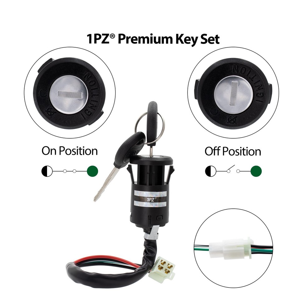50cc-125cc CDI Wire Harness Stator Assembly Wiring Kit For Chinese ATV ...