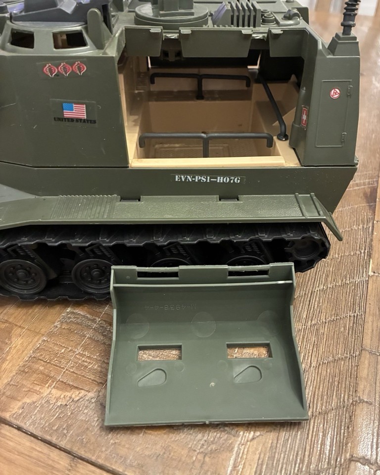 1988 GI Joe Warthog 100% Complete Vehicle With Sgt Slaughter Figure | eBay