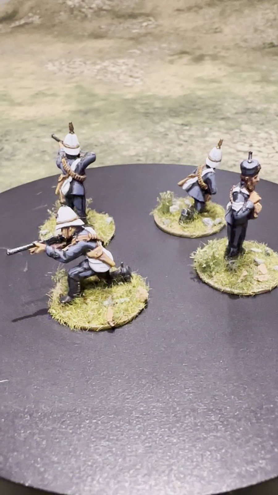 28mm Anglo Zulu War Natal Mounted Police Dismounted Metal Empress ...