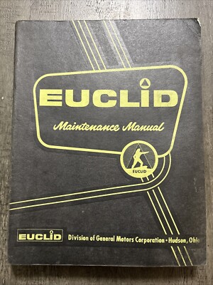 EUCLID TD 65 68 REAR DUMP TRUCK Maintenance Service Repair Manual Book ...