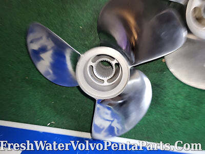Volvo Penta F5 Stainess Steel Propellers 3851475 3851465 | eBay
