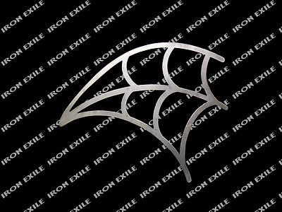 SPIDER WEB -- ARCHED RH Metal Gusset Roll Bar Rat Hot Rod Off Road ...