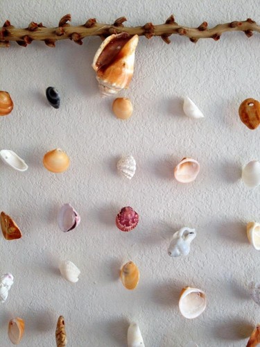 Nautical Shells Wind Chimes (#4) Palm tree Wood Conch Shell Nautical ...