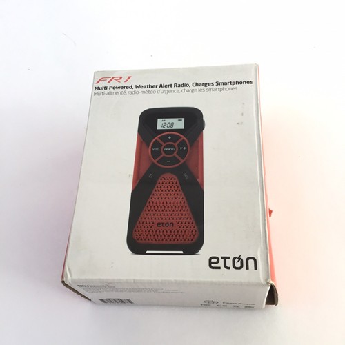 Eton/FR1 Mini Emergency Radio/NOAA Multi-Powered Weather Alert Charges ...
