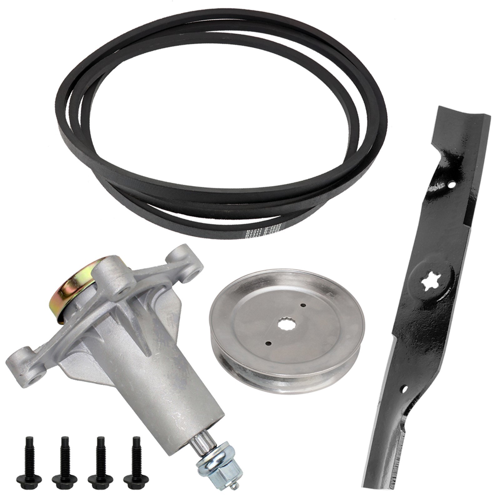 Deck Spindle Pulley Blade Belt For Husqvarna LGTH22V48 10-2012 09-2013 ...