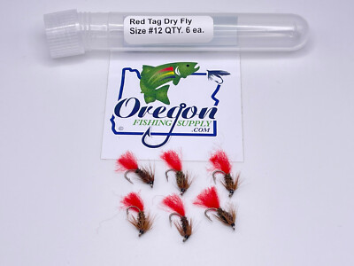 Red Tag Dry Fly, 6 Fly, Various Sizes-FREE shipping All Additional ...