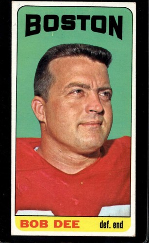 1965 TOPPS #7 BOB DEE VG+ SP PATRIOTS *SBA8180 | eBay