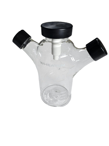 Wheaton 250ml Spinner Flask Bio Reactor Vessel, No Impeller | eBay