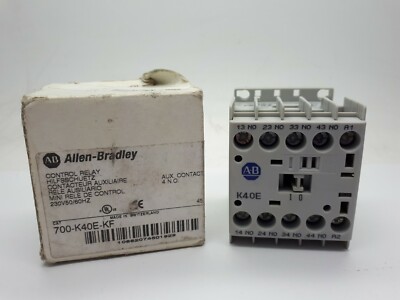 Control Relay 700-K40E- KF 230V 50/60HZ K40E | eBay UK