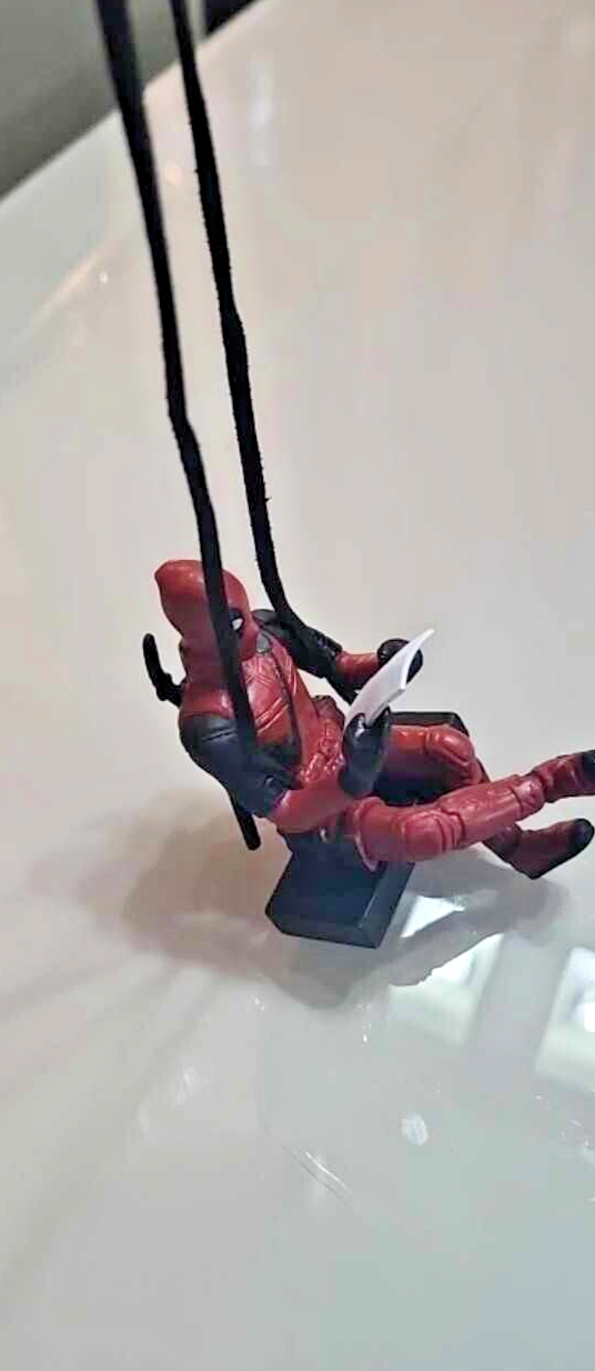 Swing Deadpool Car Interior Decoration Rearview Mirror Pendant Car ...