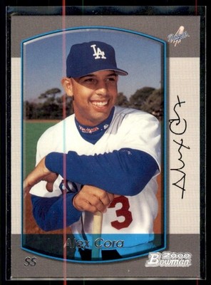 2000 Bowman Alex Cora #436 Los Angeles Dodgers | eBay