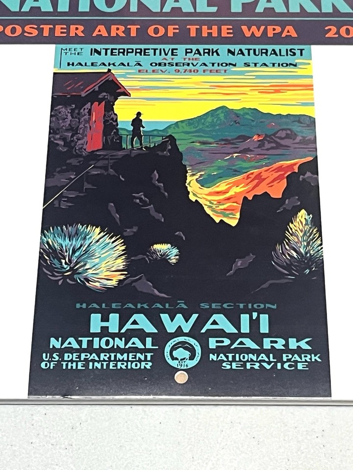 2018 National Parks Poster Art of the WPA New Sealed | eBay