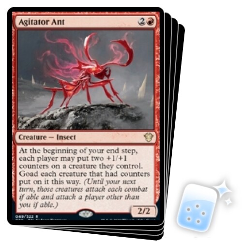 AGITATOR ANT X4 Commander 2020 Magic MTG MINT CARD | eBay